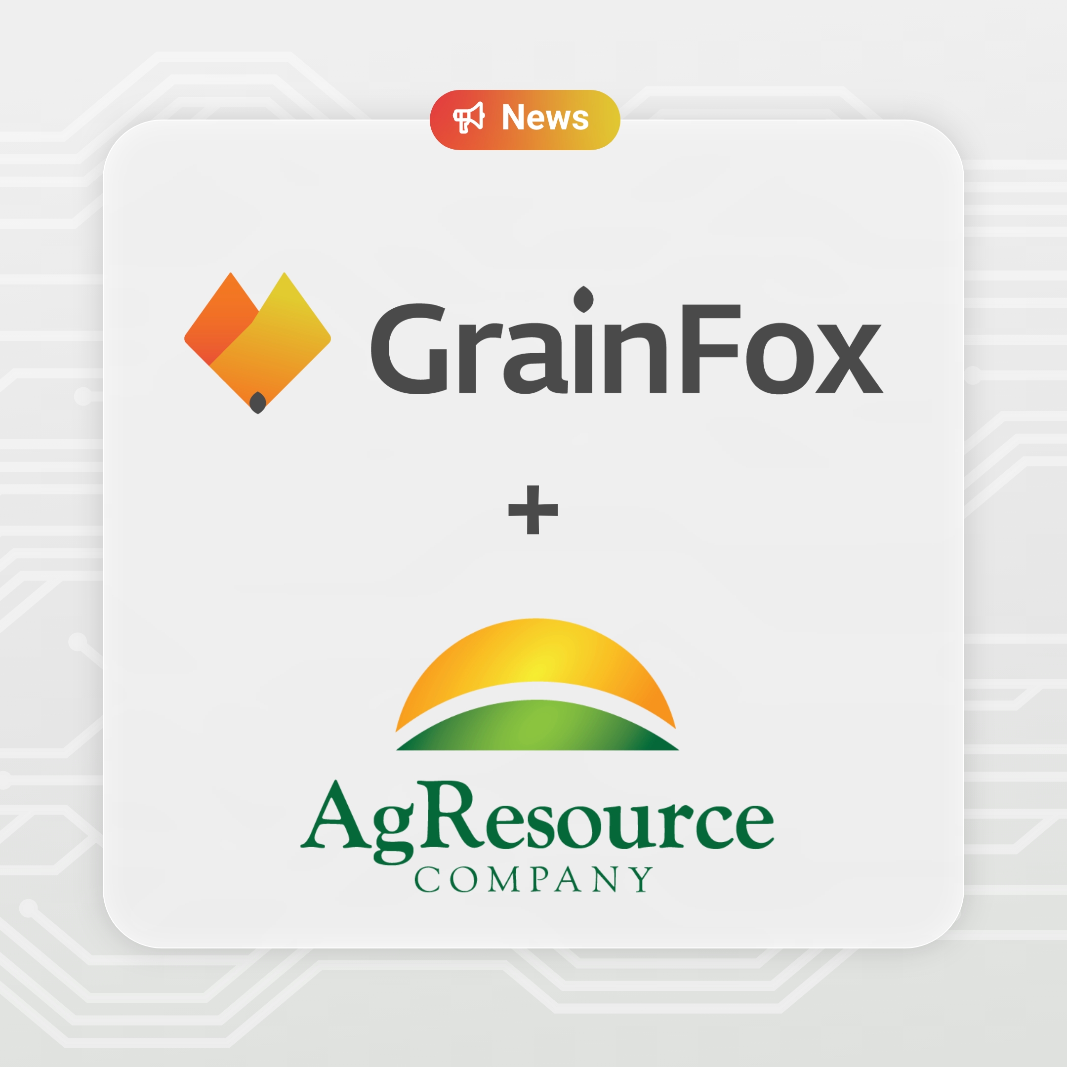 GrainFox Corp. and AgResource Company Announce Proposed Strategic ...